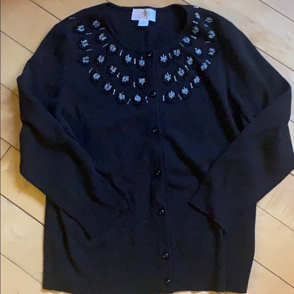 LOFT | Sweaters | Pretty Beaded Loft Cardigan | Poshmark